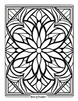 Abstract Coloring Pages - World of Printables