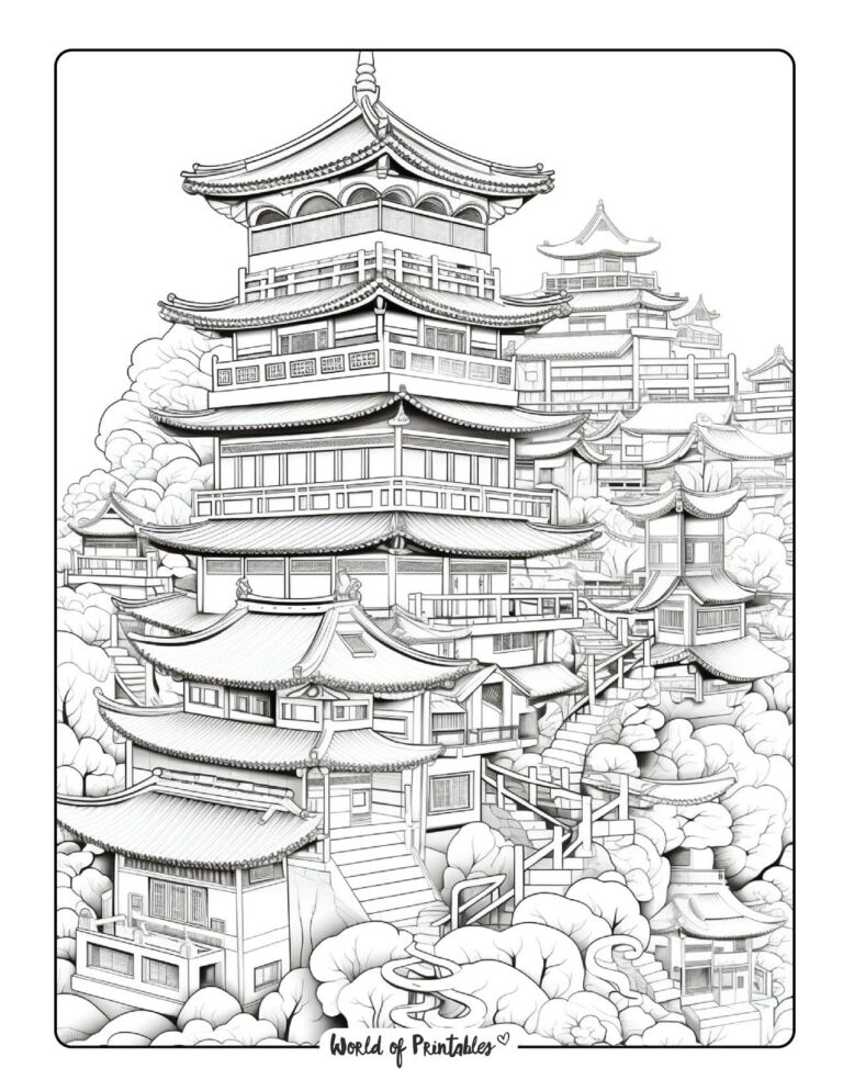 Abstract Coloring Pages - World of Printables