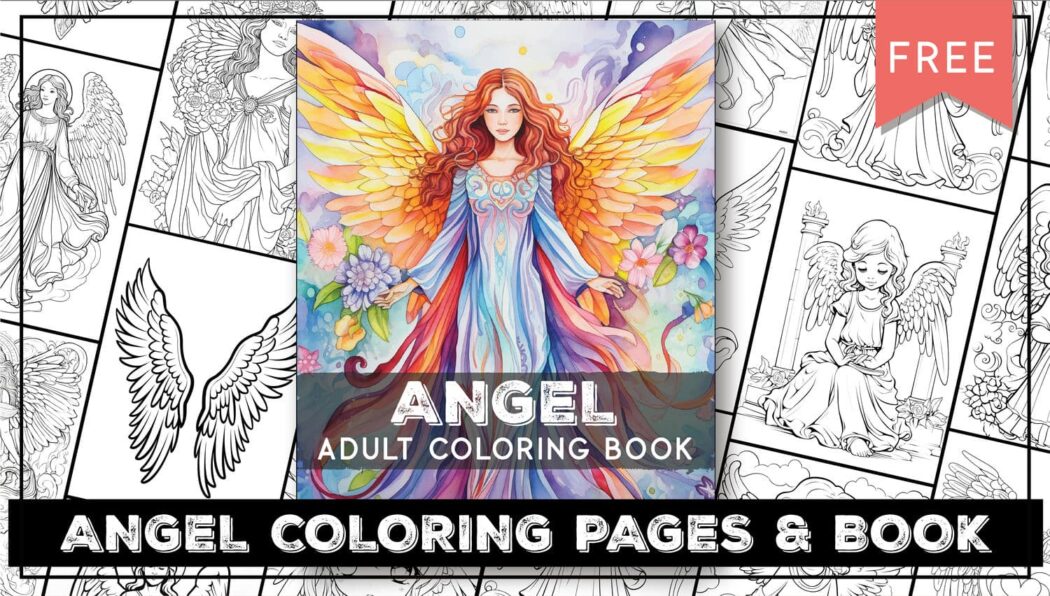Angel Coloring Pages - World of Printables