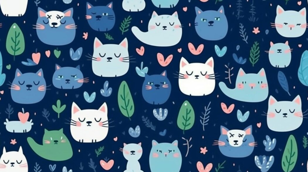 Cute Cat Wallpapers - World of Printables