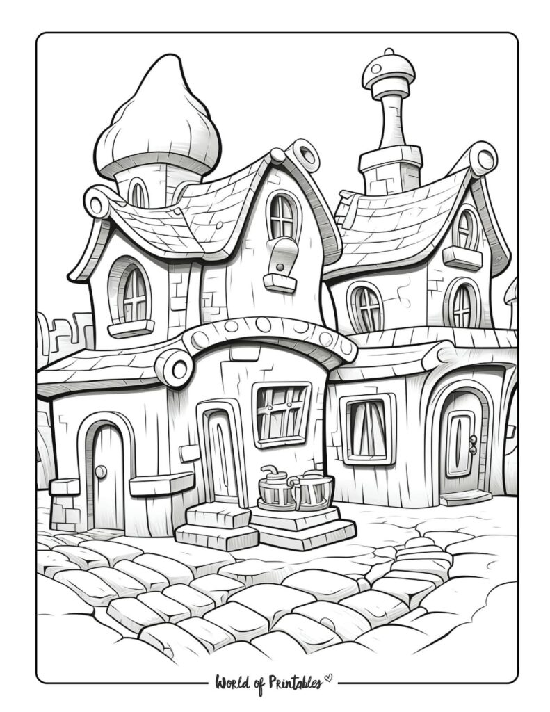 Fantasy Coloring Pages - World of Printables