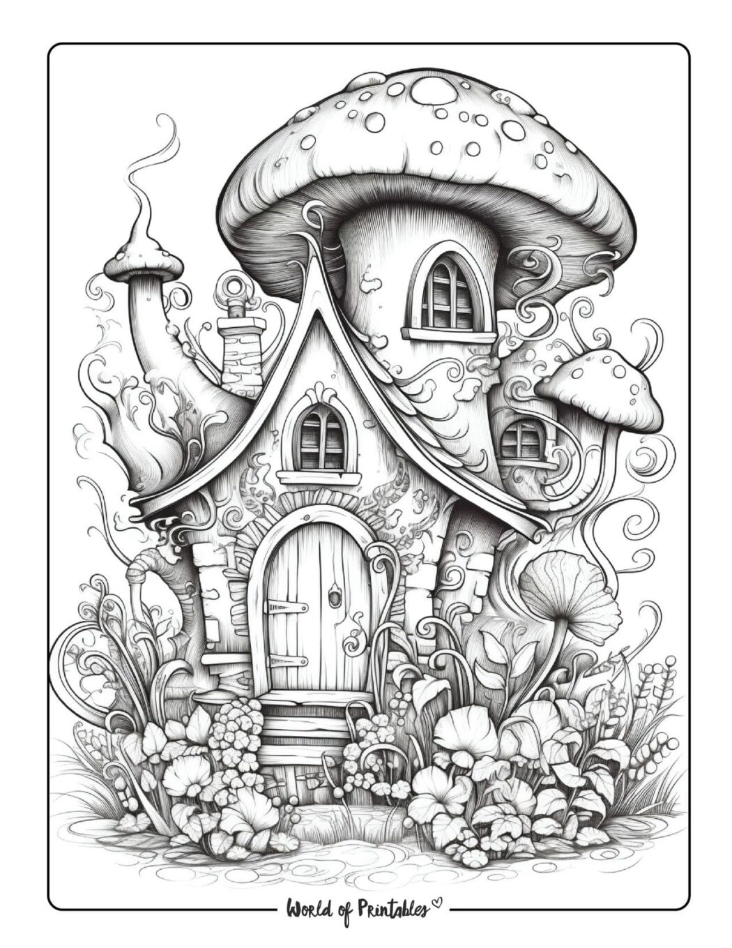 Fantasy Coloring Pages - World of Printables