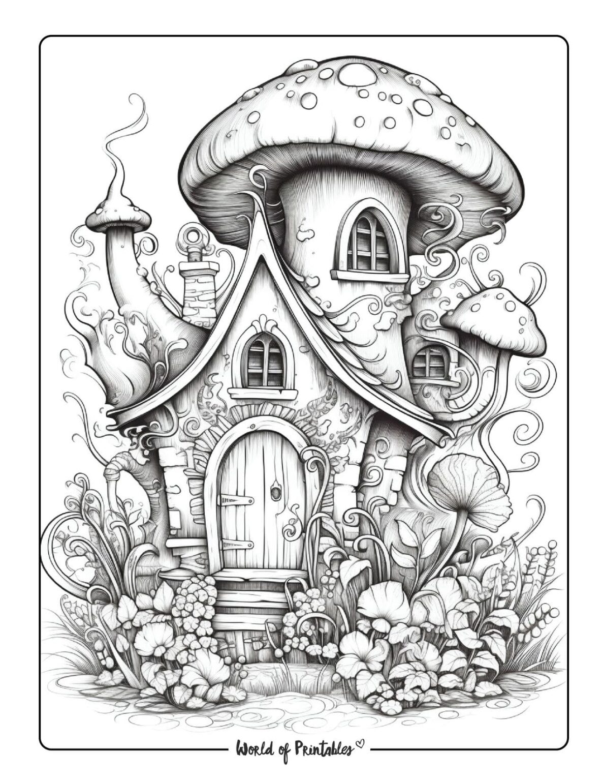 Fantasy Coloring Pages - World of Printables