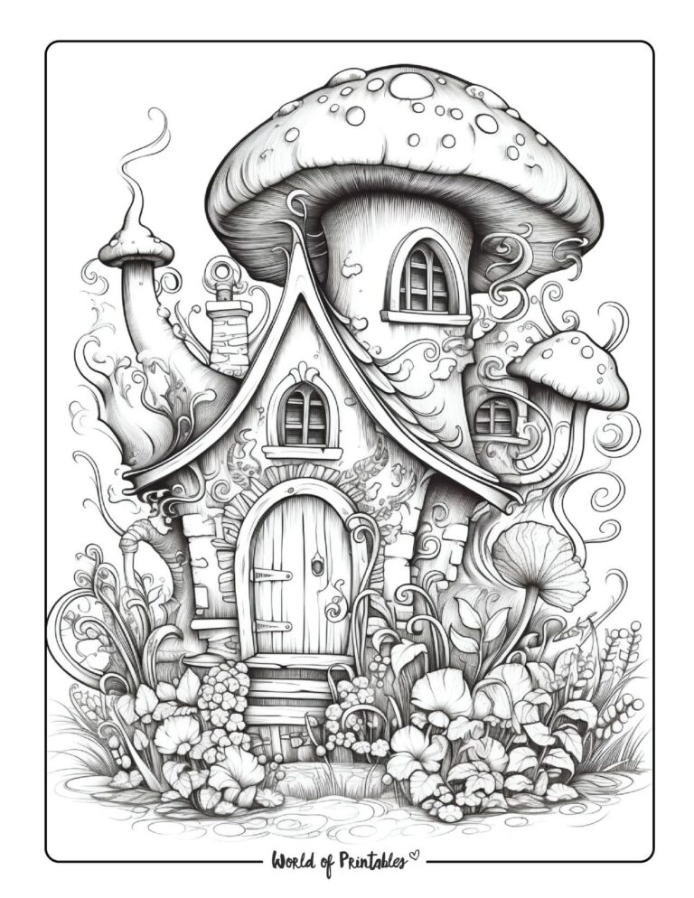 Fantasy Coloring Pages - World of Printables