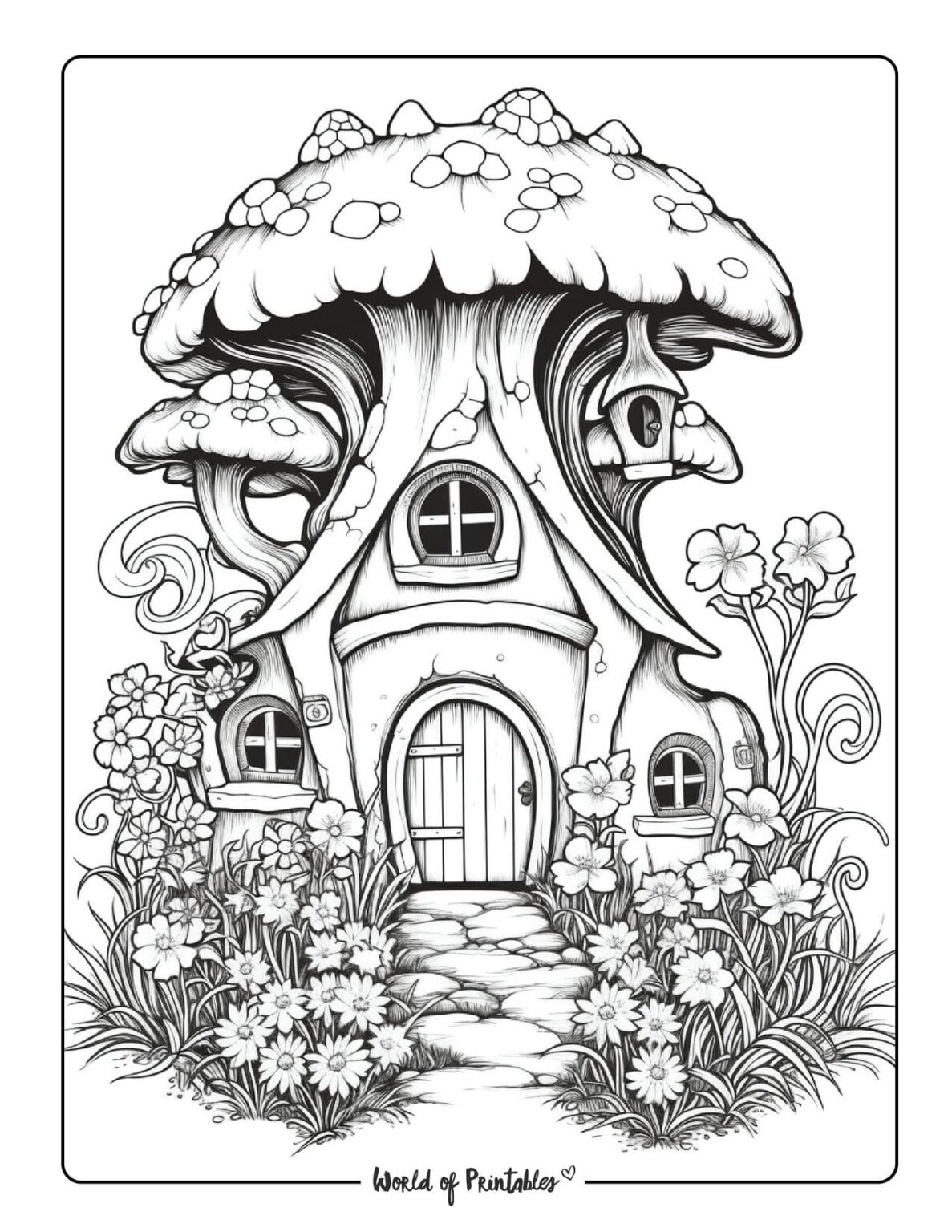 Fantasy Coloring Pages - World of Printables