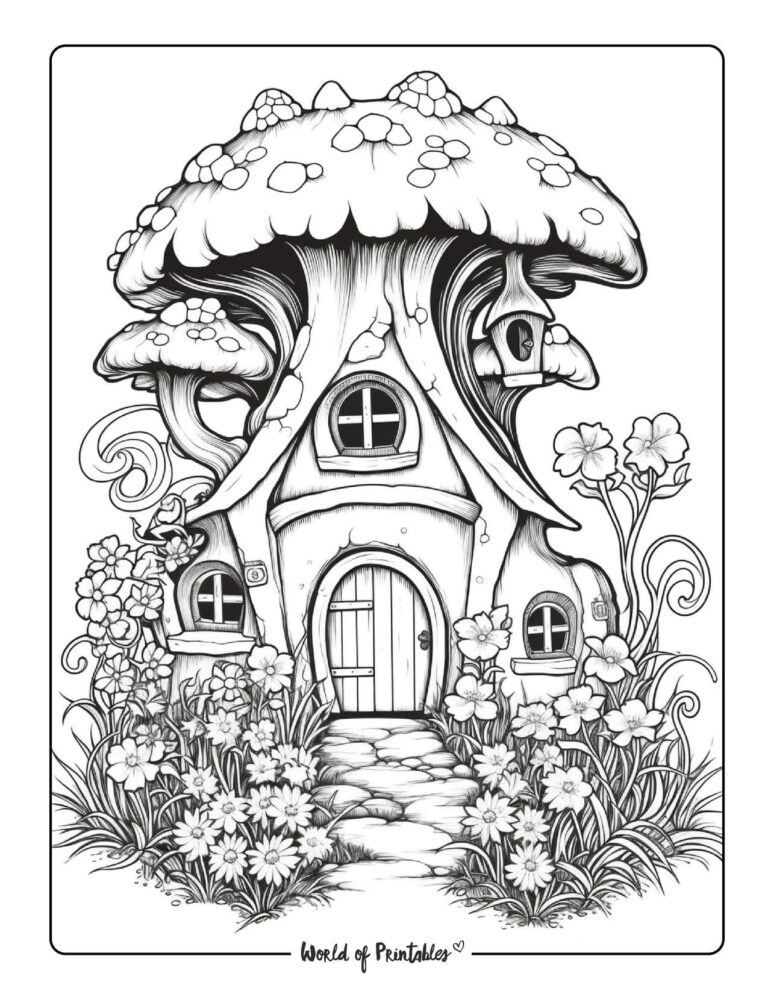 Fantasy Coloring Pages - World of Printables