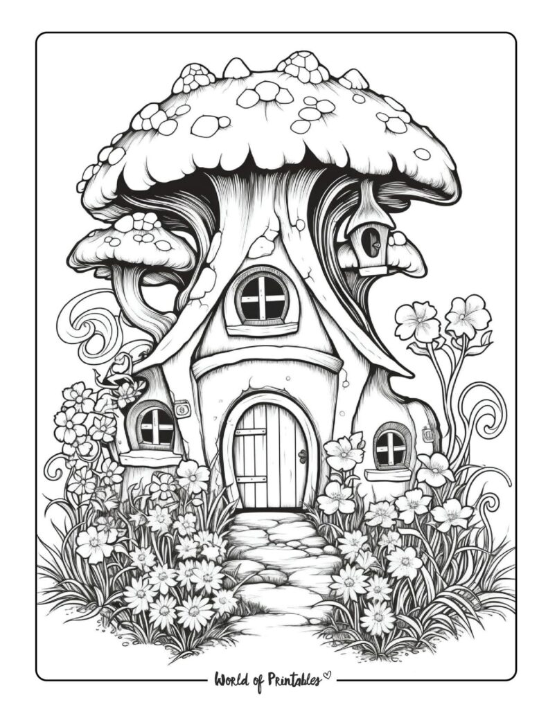 Fantasy Coloring Pages - World of Printables