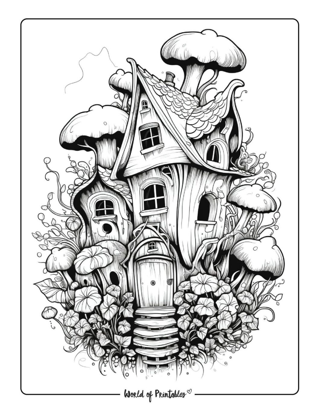 Fantasy Coloring Pages - World of Printables