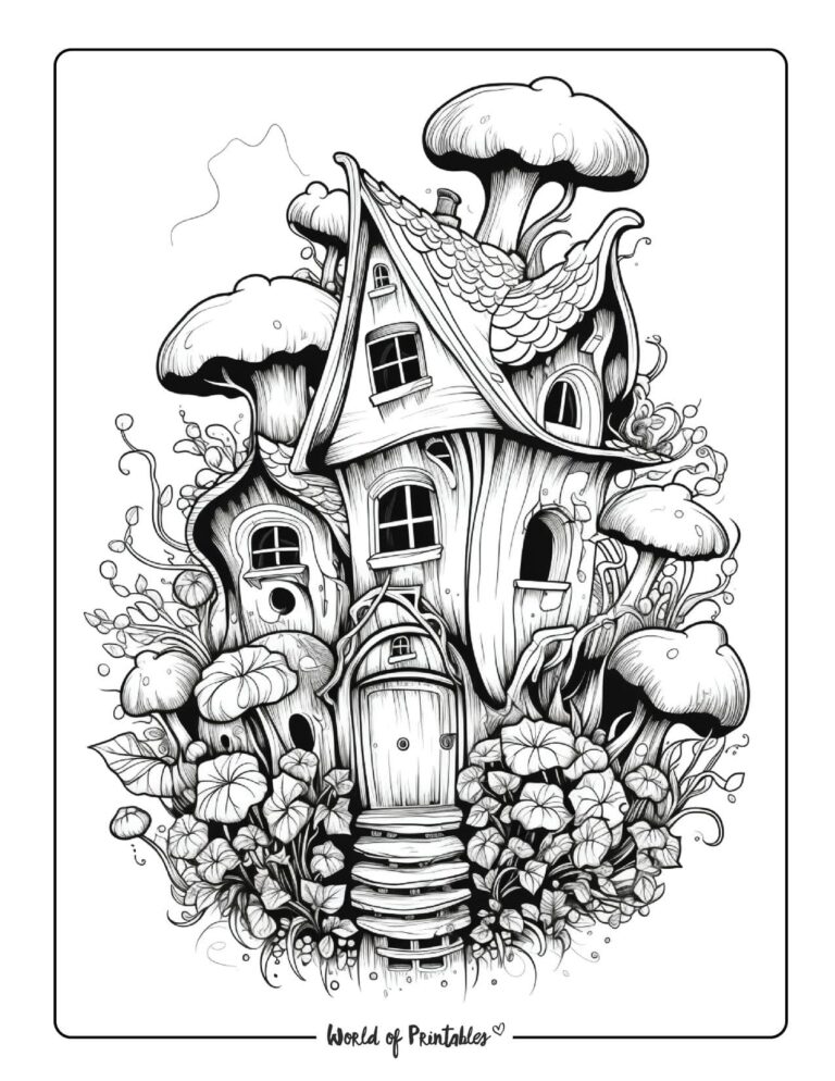 Fantasy Coloring Pages - World of Printables