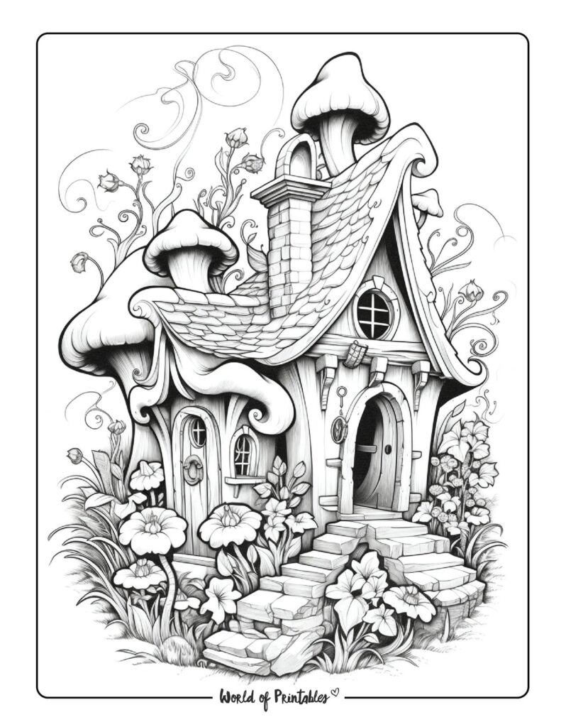 Fantasy Coloring Pages - World of Printables