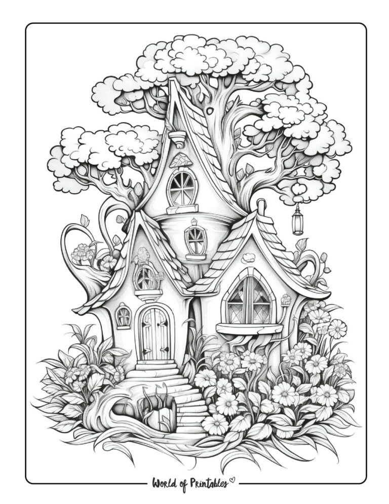 Fantasy Coloring Pages - World of Printables