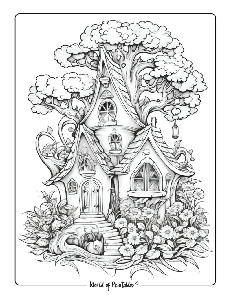 Fantasy Coloring Pages - World of Printables