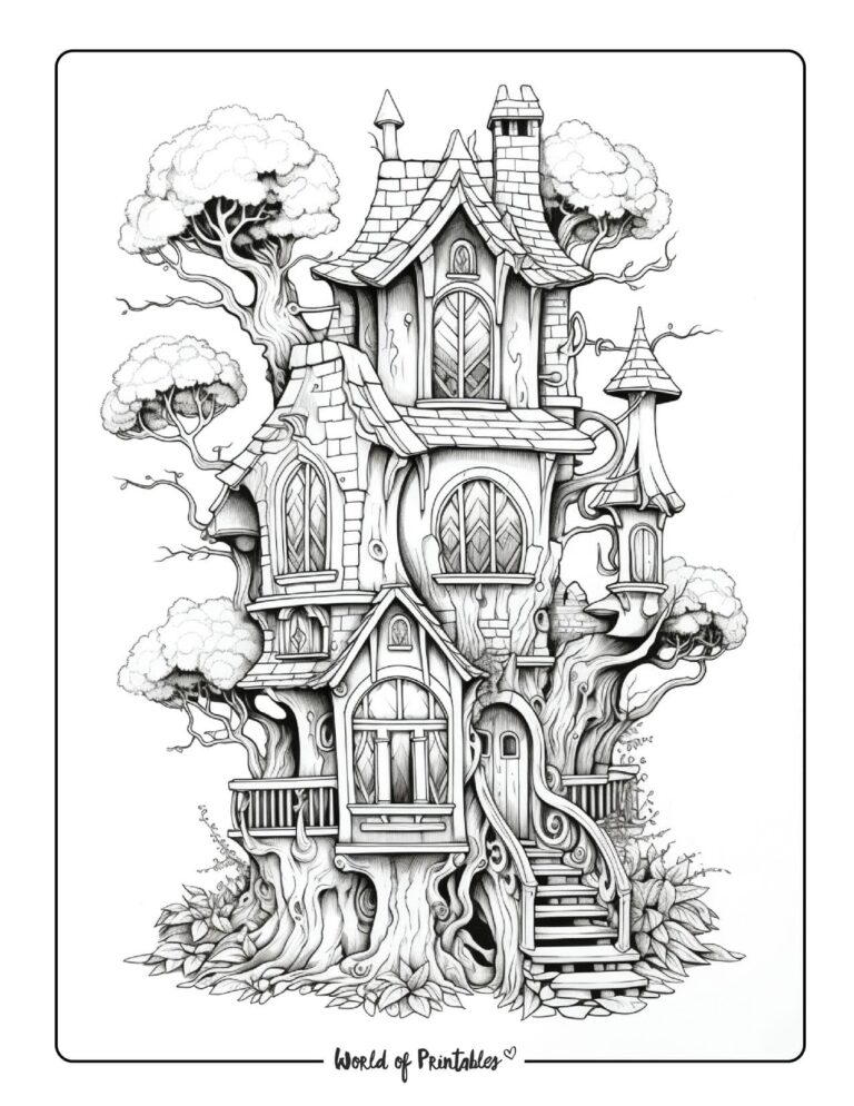 Fantasy Coloring Pages - World of Printables
