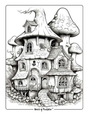 Fantasy Coloring Pages - World of Printables