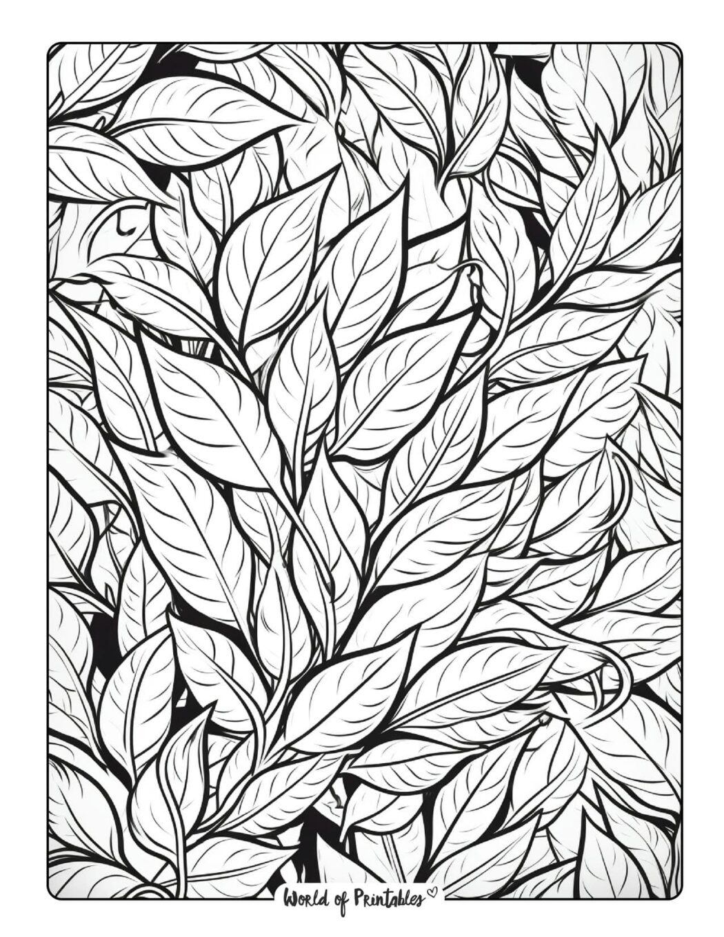 Forest Coloring Pages - World of Printables