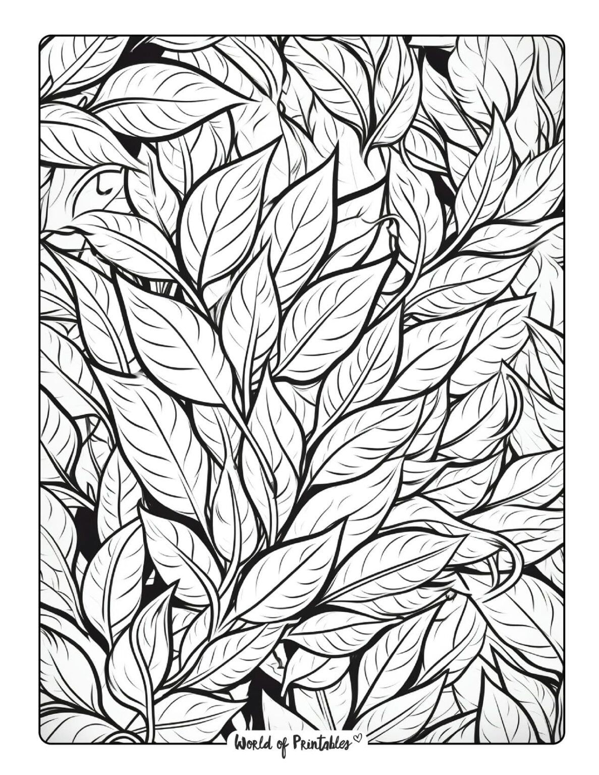 Forest Coloring Pages - World of Printables
