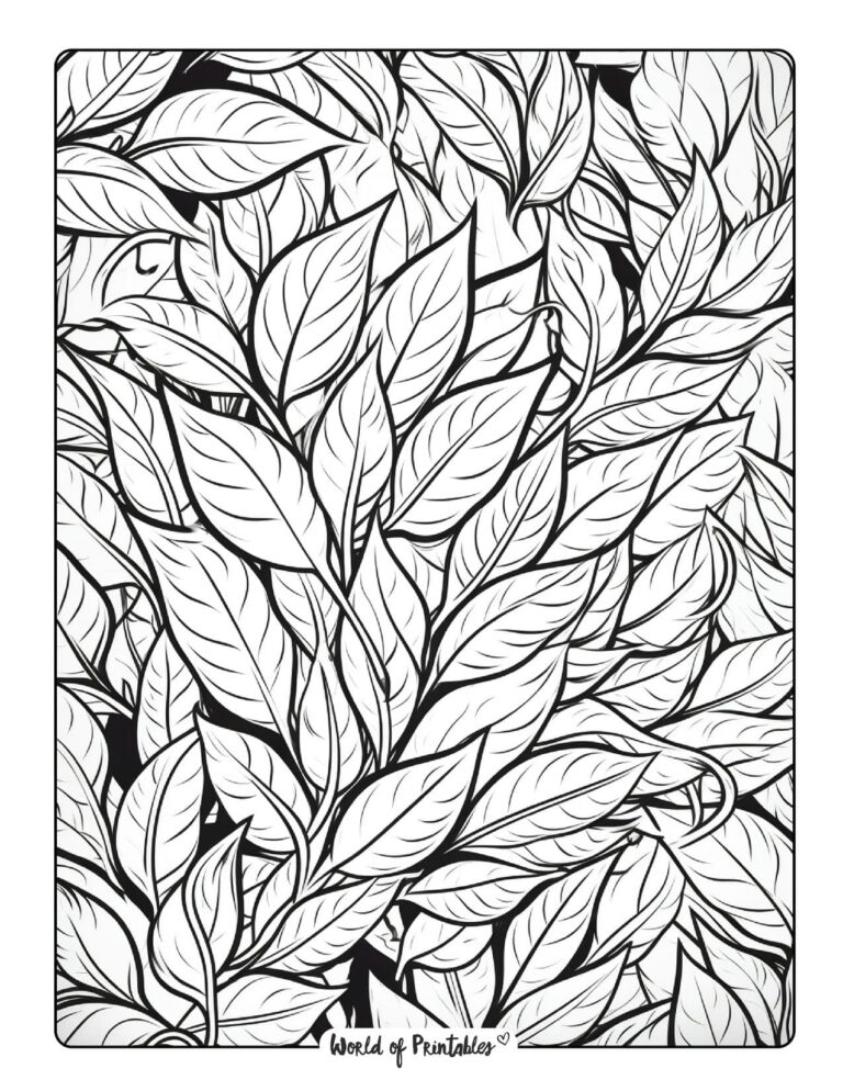 Forest Coloring Pages - World of Printables