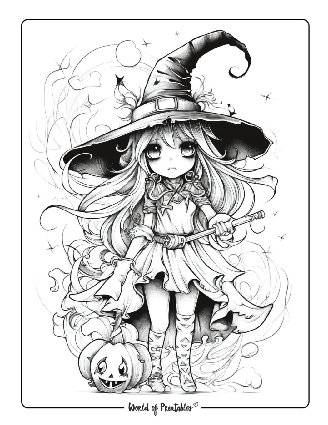 Horror Coloring Pages - World of Printables