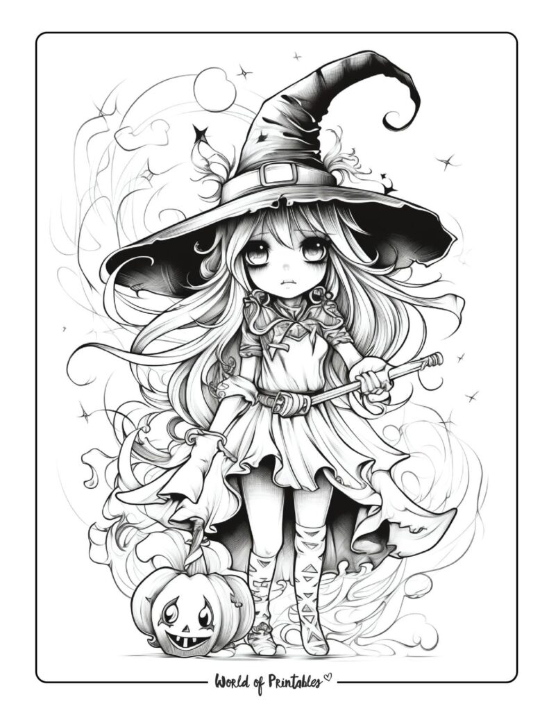 Horror Coloring Pages - World of Printables