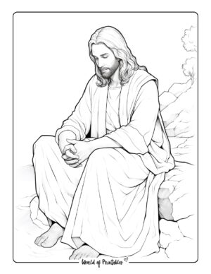 Bible Coloring Pages For Kids & Adults - World of Printables