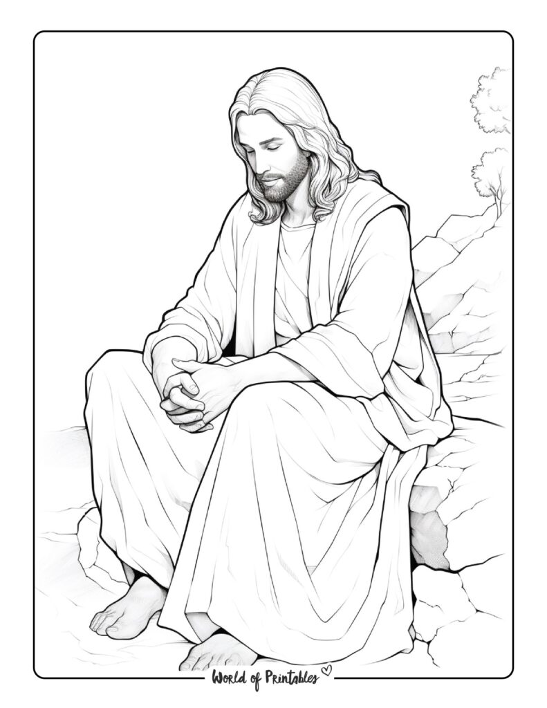 Bible Coloring Pages For Kids & Adults - World of Printables