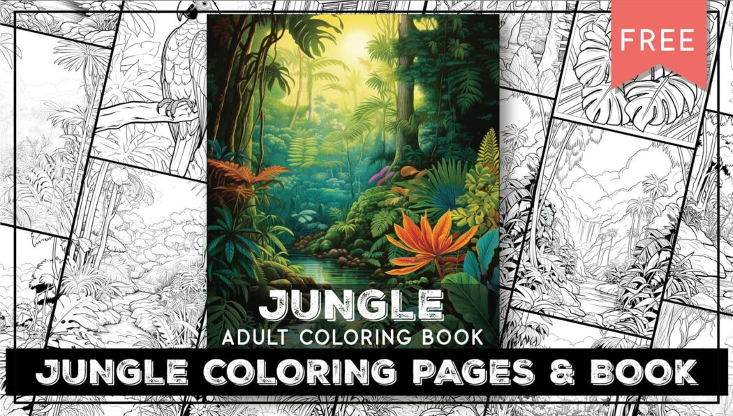 Jungle Coloring Pages - World of Printables