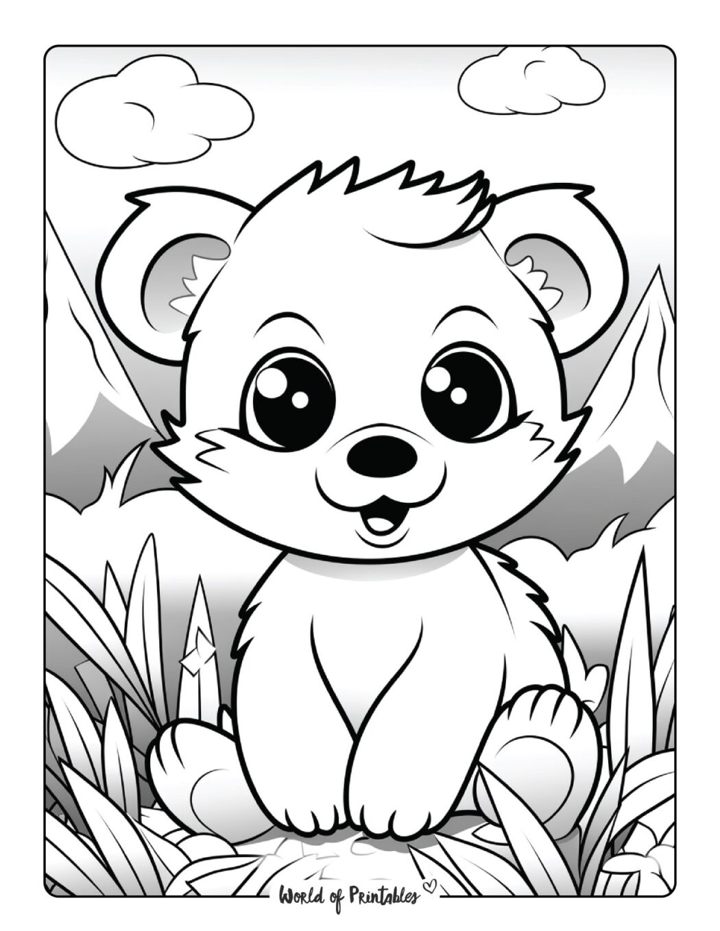 Bear Coloring Pages For Kids & Adults - World of Printables