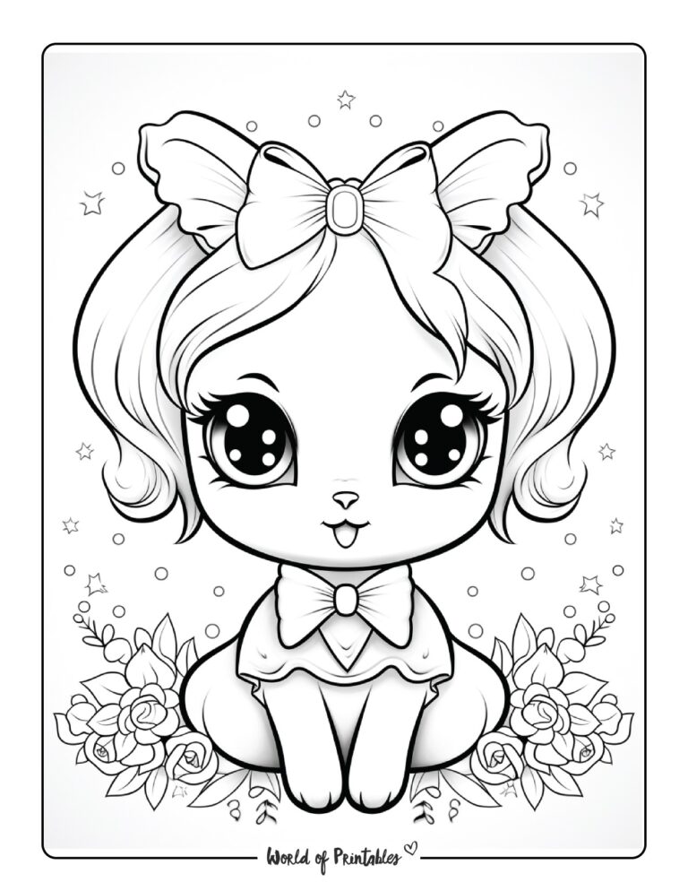 Bunny Coloring Pages - World of Printables