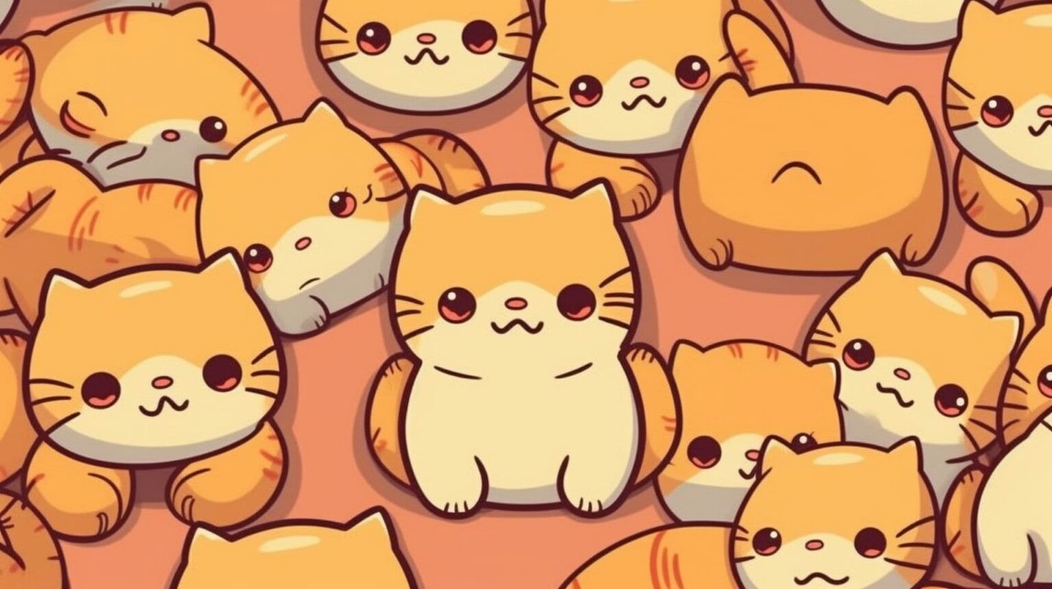 Cute Cat Wallpapers - World of Printables