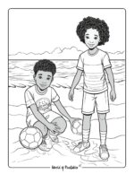 Beach Coloring Pages - World of Printables