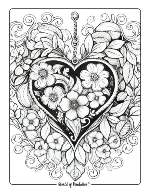 Love Coloring Pages - World of Printables