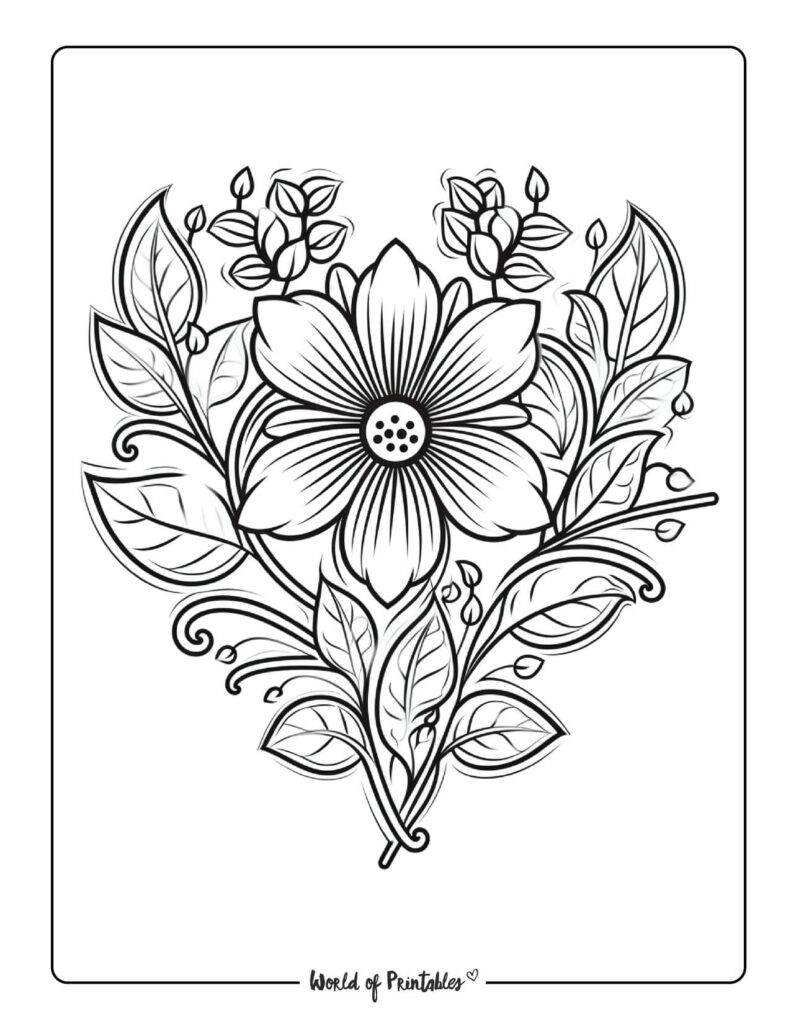 Love Coloring Pages - World of Printables