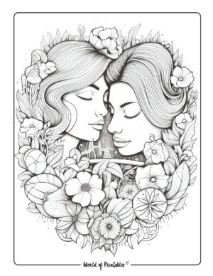 Love Coloring Pages - World of Printables