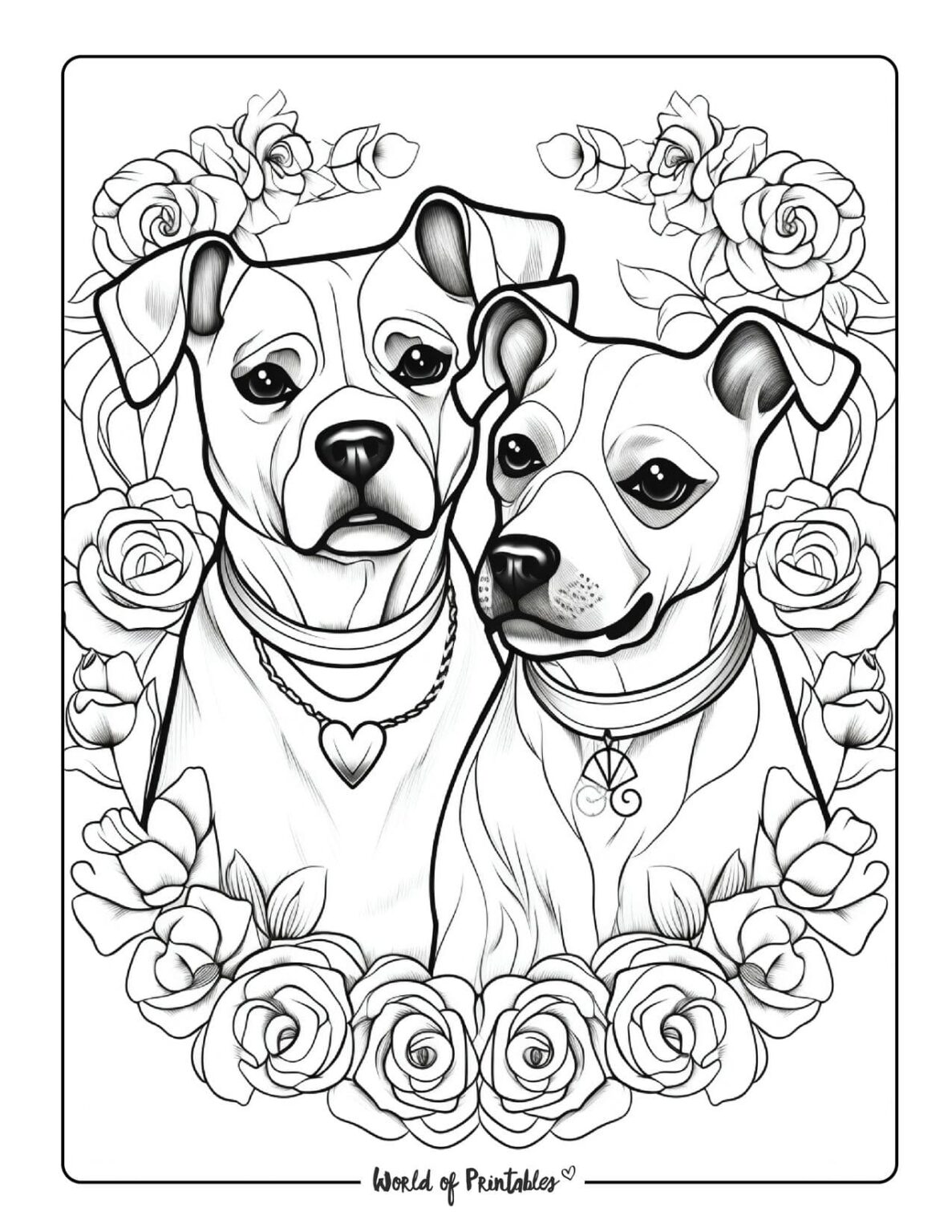 Love Coloring Pages - World of Printables