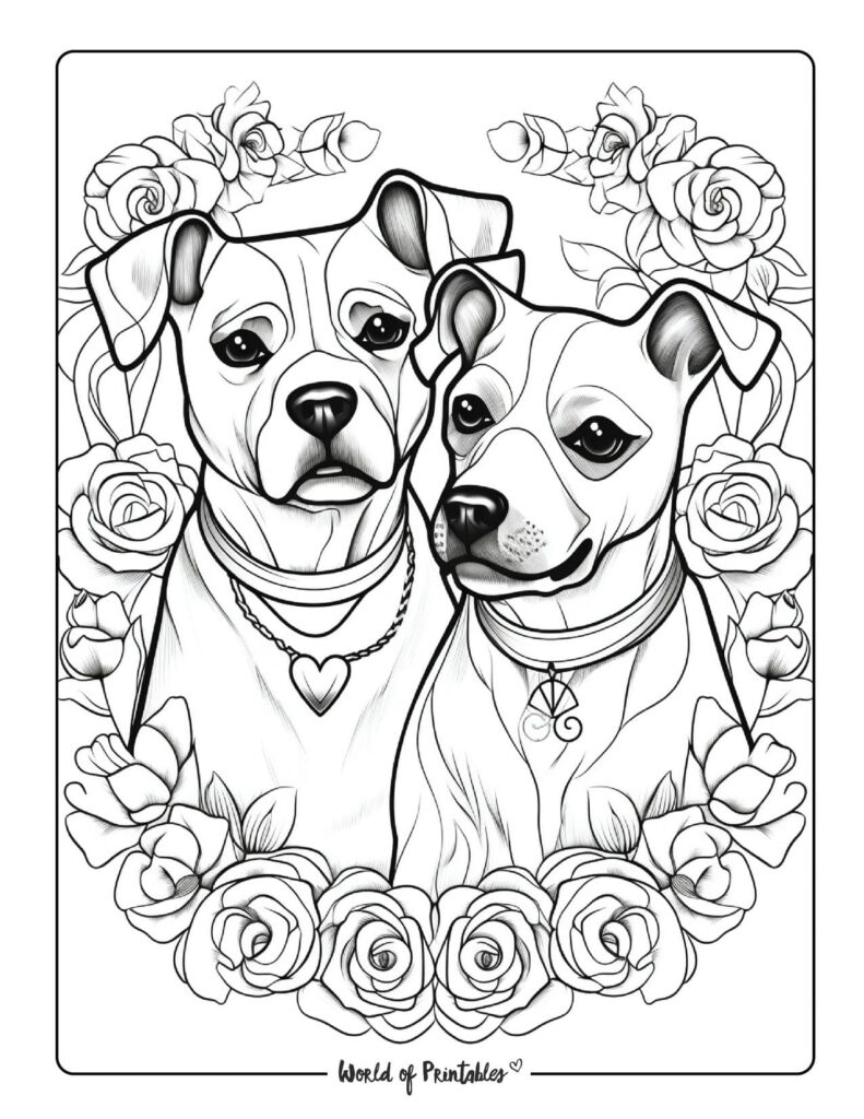 Love Coloring Pages - World of Printables