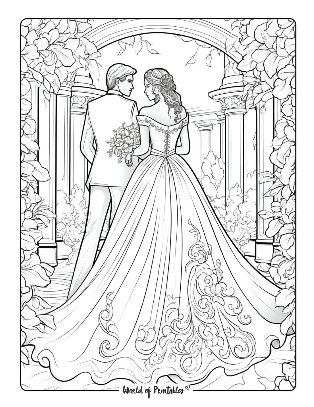 Love Coloring Pages - World of Printables