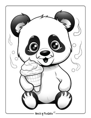 Panda Coloring Pages For Kids & Adults - World of Printables