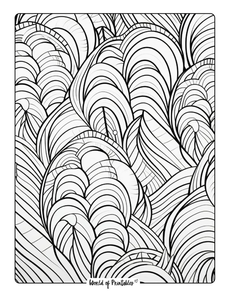 Pattern Coloring Pages - World of Printables