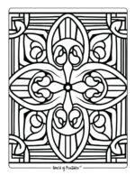 Pattern Coloring Pages - World of Printables