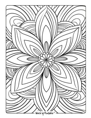 Pattern Coloring Pages - World of Printables
