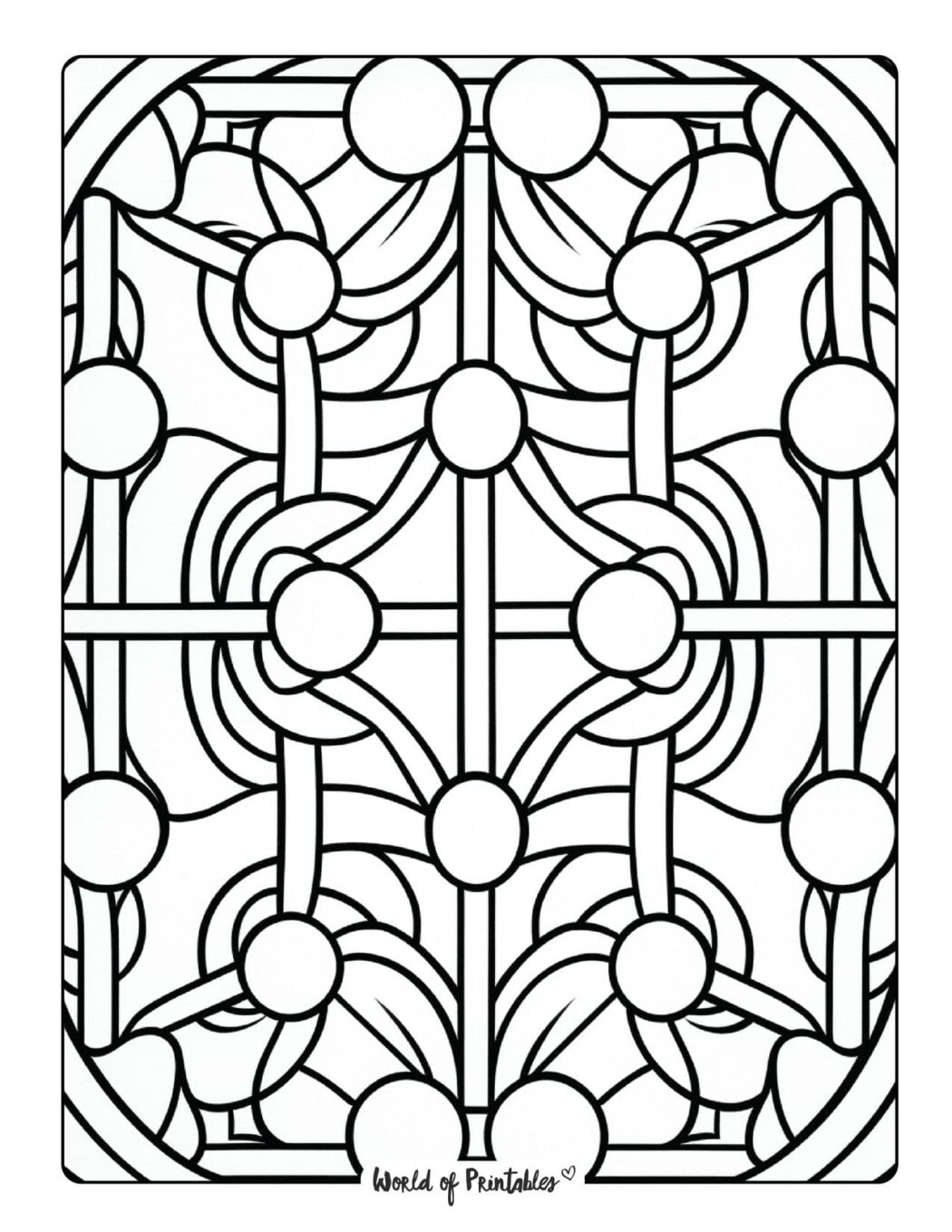 Pattern Coloring Pages - World of Printables