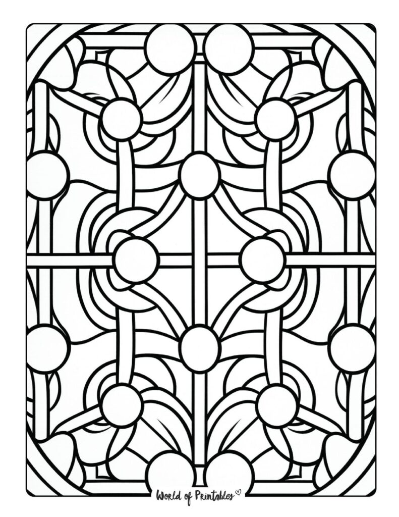 Pattern Coloring Pages - World of Printables