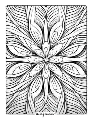 Pattern Coloring Pages - World of Printables