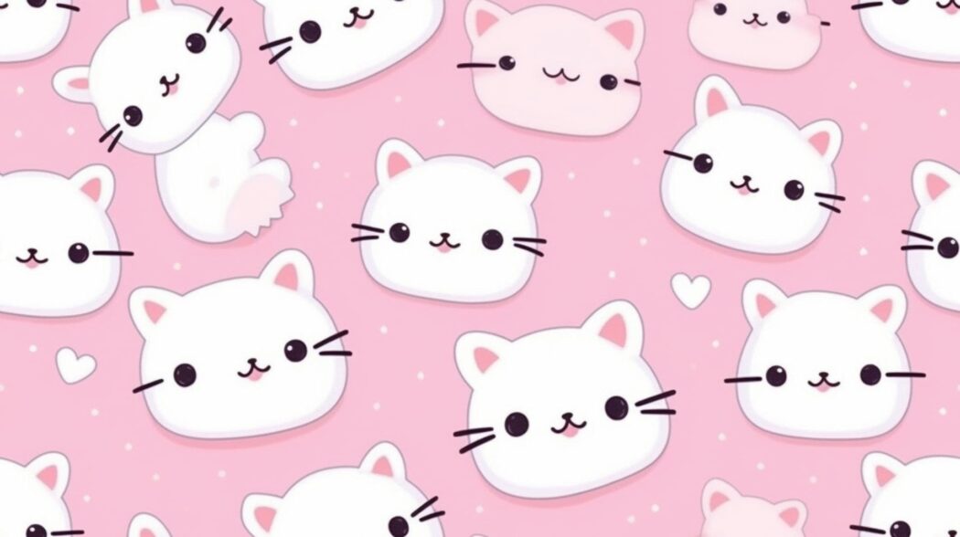 Cute Cat Wallpapers - World of Printables