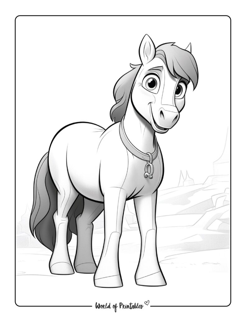 Pony Coloring Pages For Kids & Adults - World of Printables