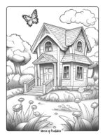 House Coloring Pages For Kids & Adults - World of Printables