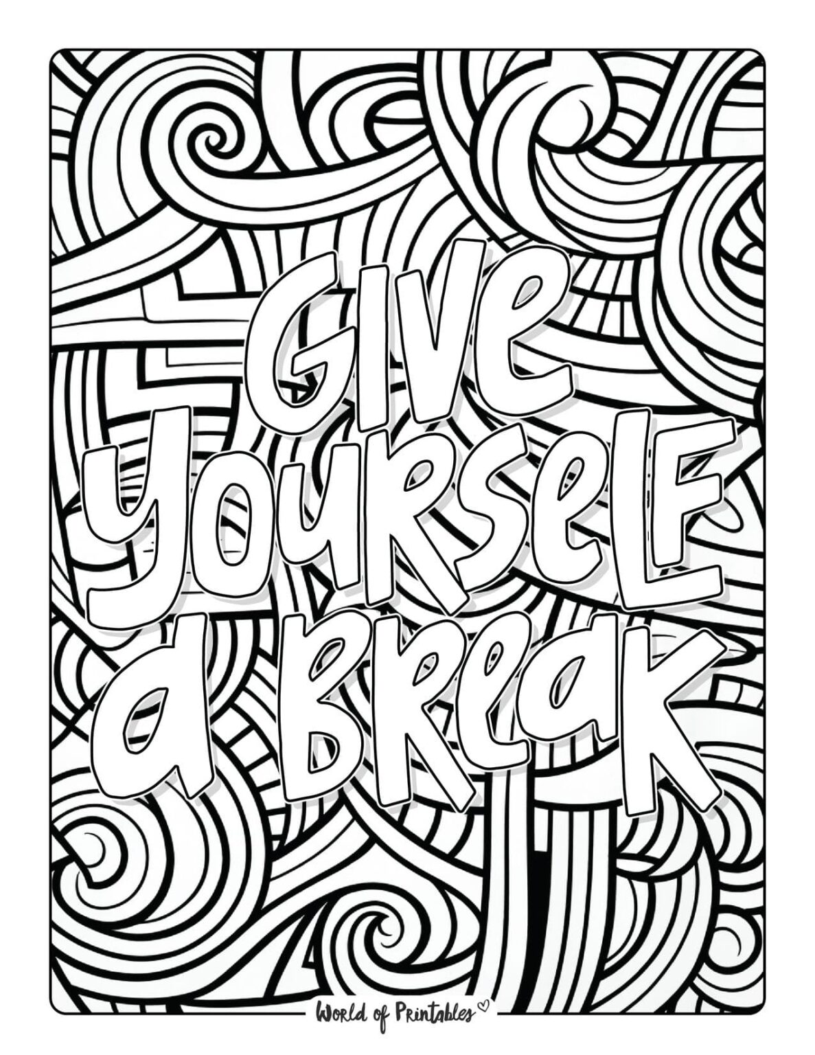 Quote Coloring Pages - World of Printables