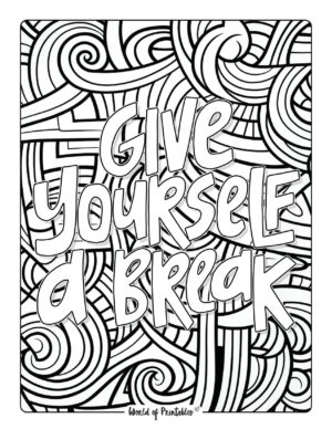 Quote Coloring Pages - World of Printables