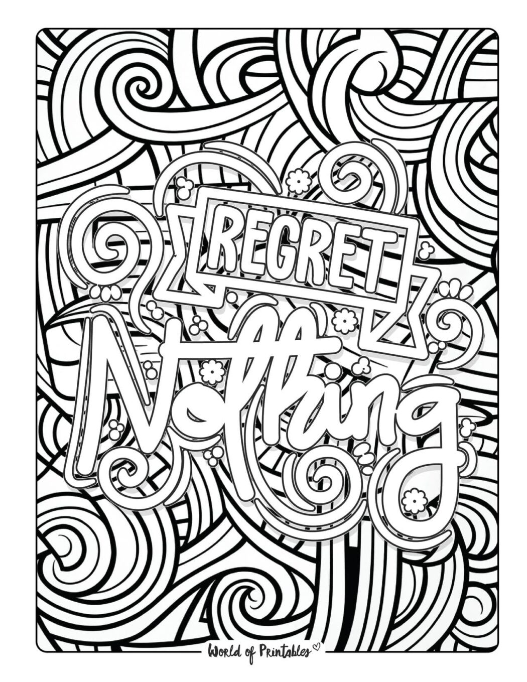 Quote Coloring Pages - World of Printables