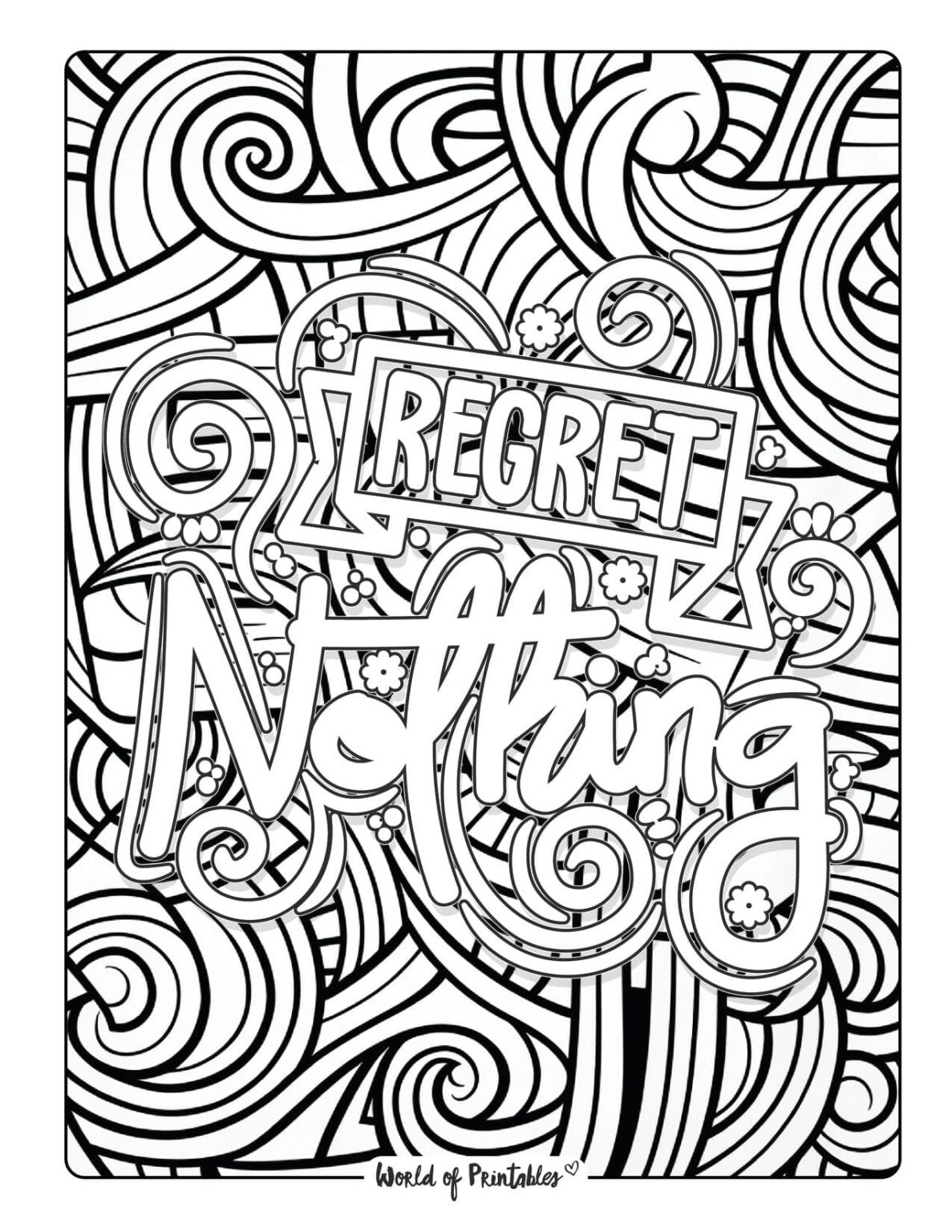 Quote Coloring Pages - World of Printables
